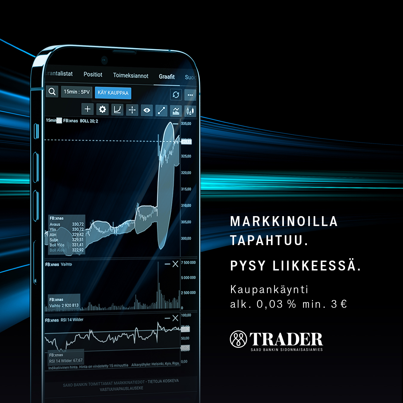 TraderGO -kaupankäyntialusta - Trader